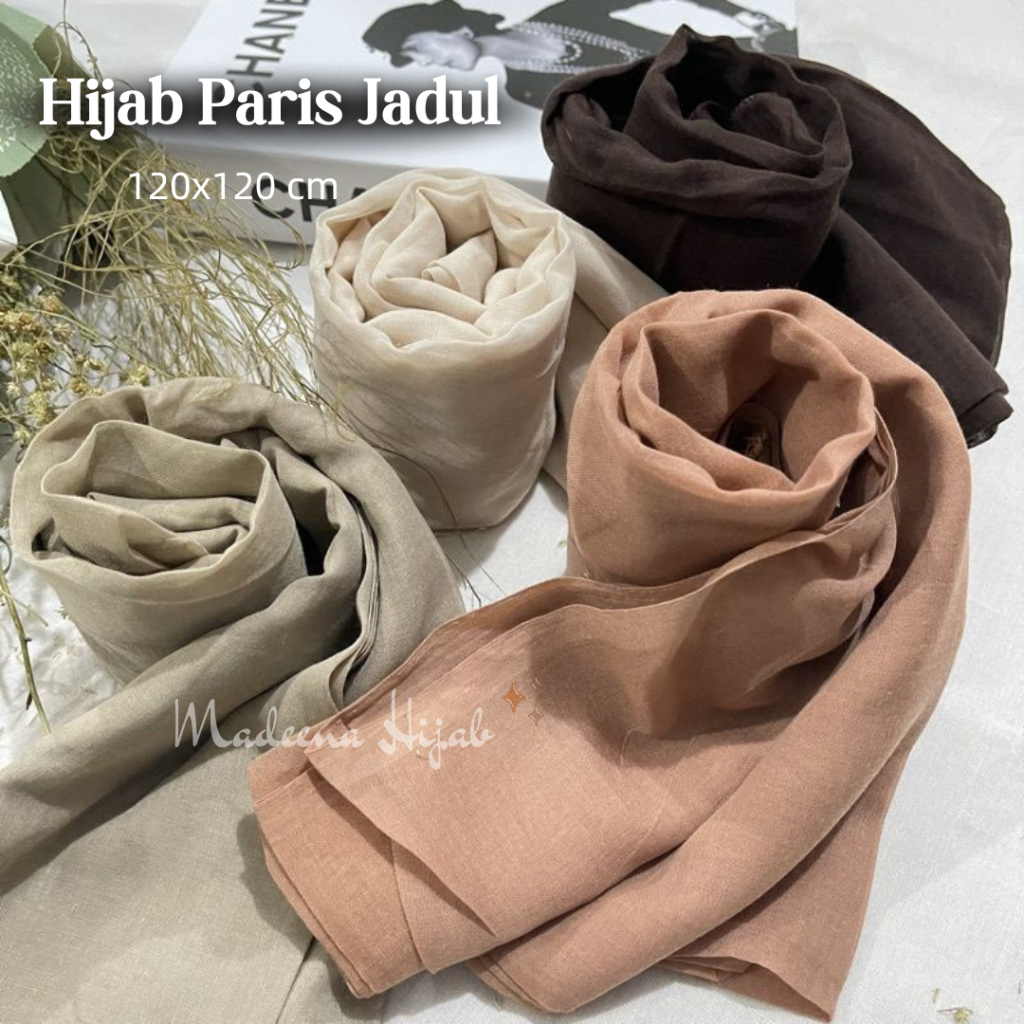 Jual Jilbab Paris Jadul / Hijab Segi Empat Paris Old Legend 120x120cm ...