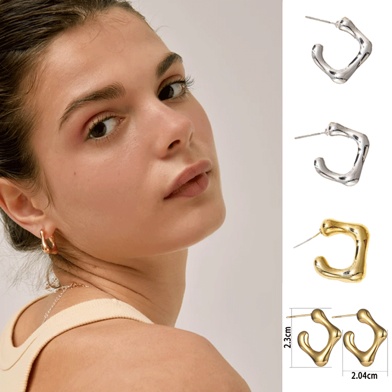 Jual Hijab Earrings/Anting Fashion Lapis Emas 925 Silver Anting ...