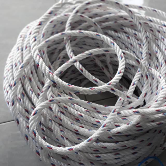 Jual JAMIN KUAT !!! 50 METER TALI TAMBANG 12MM TALI TAMBANG PLASTIK 12 ...