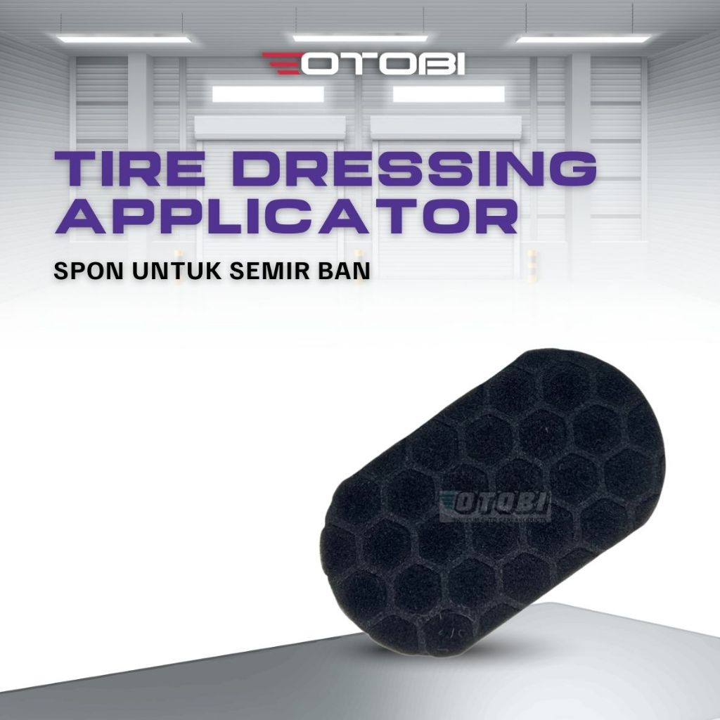 Jual Tire Dressing Applicator Spon Untuk Oles Aplikasi Semir Ban Pad ...
