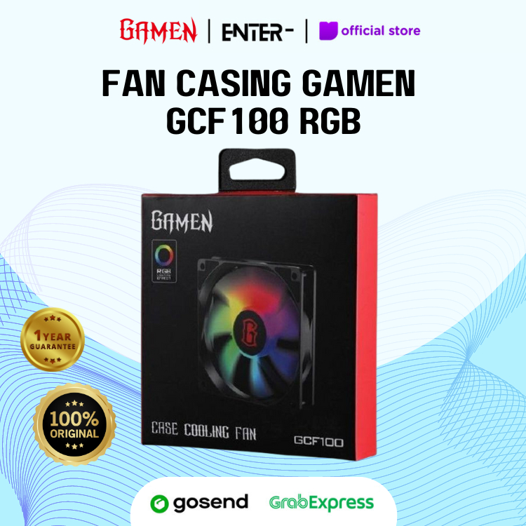 Jual FAN Casing GAMEN GCF100 RGB | Shopee Indonesia