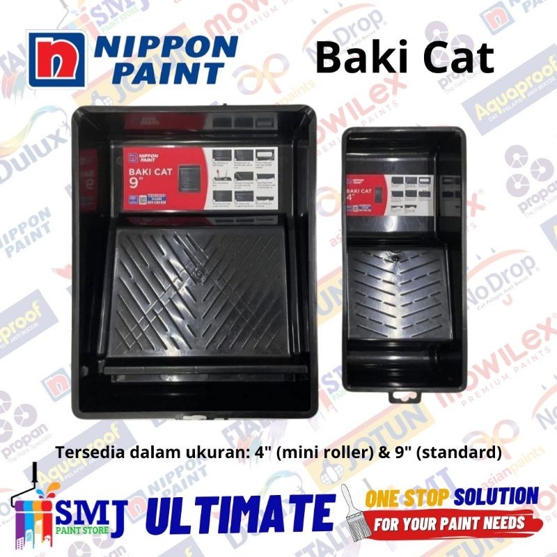 Jual Baki/Bak Cat Roller NIPPON PAINT ukuran Mini 4" inch (110mm ...