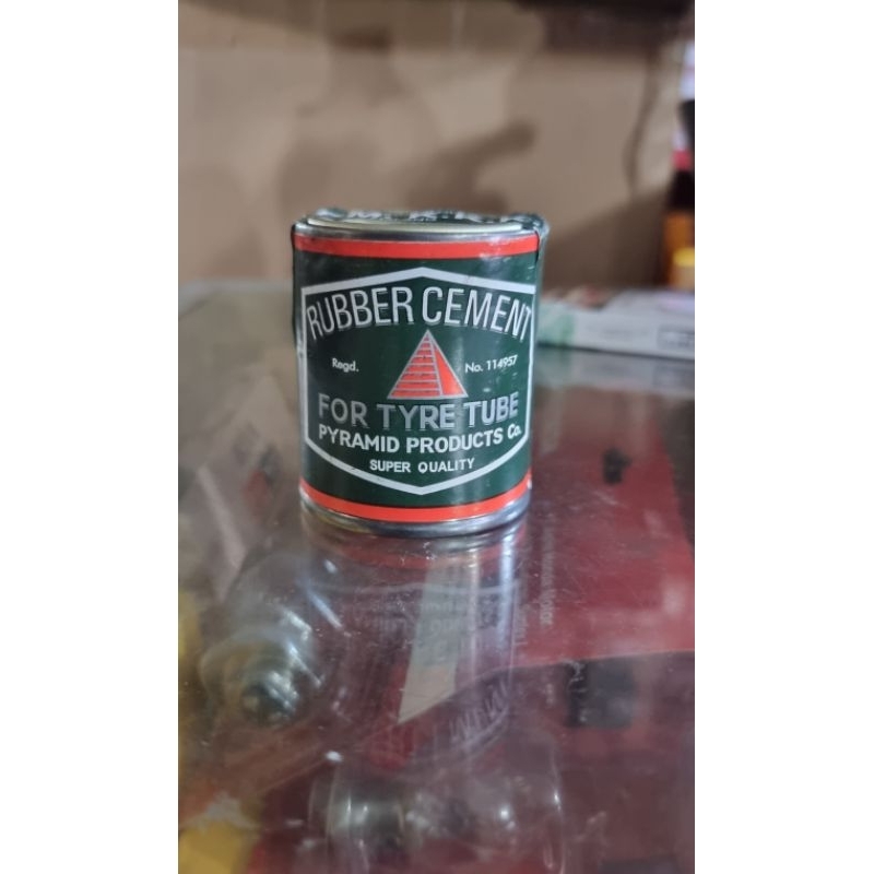 Jual Lem Tambal Ban Tubbles Rubber Cement kaleng | Shopee Indonesia
