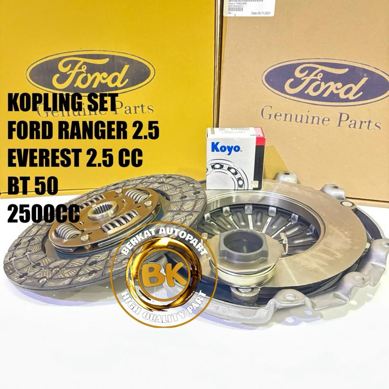 Jual KOPLING SET KOMPLIT FORD RANGER 2.5 EVEREST 2.5 BT50 2500CC DEKRUP ...