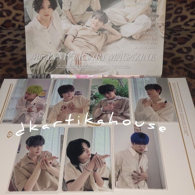 Jual [co packing wajib] PHOTOCARD OFFICIAL TREASURE 4TH ANNIVERSARY ...
