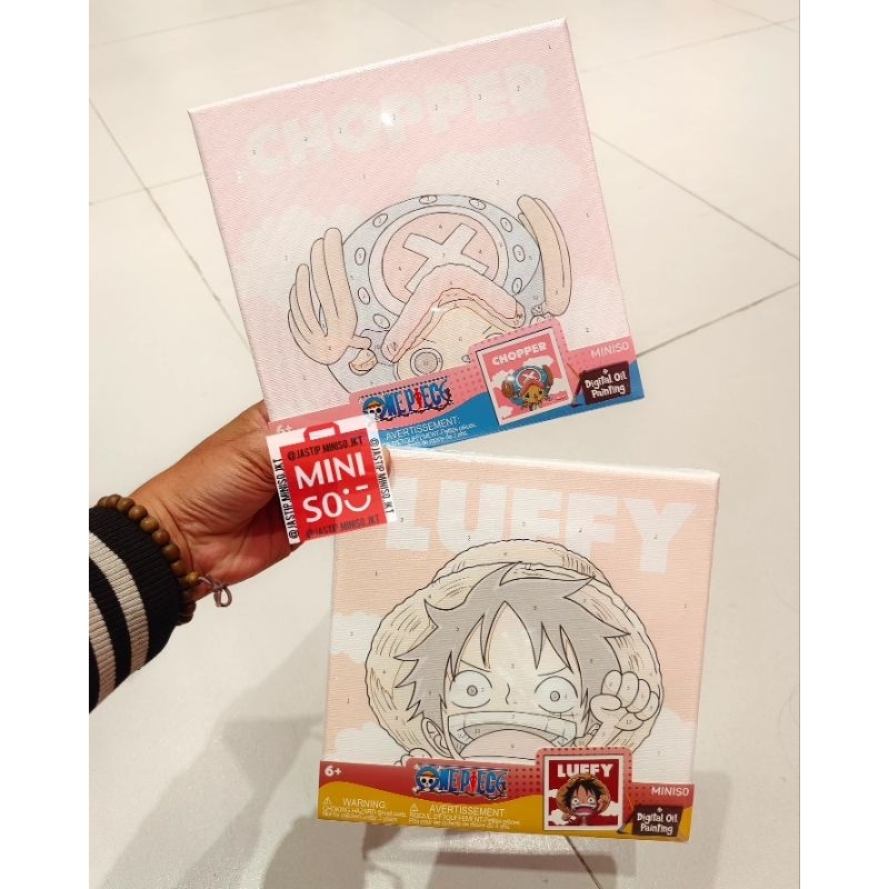 Jual MINISO x ONEPIECE 🆕 Digital Oil Painting ONEPIECE Classic ...