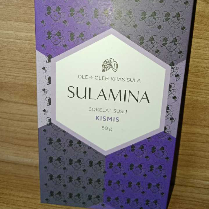 Jual Coklat Sulamina Milk Choco Kismis (80gr) | Shopee Indonesia
