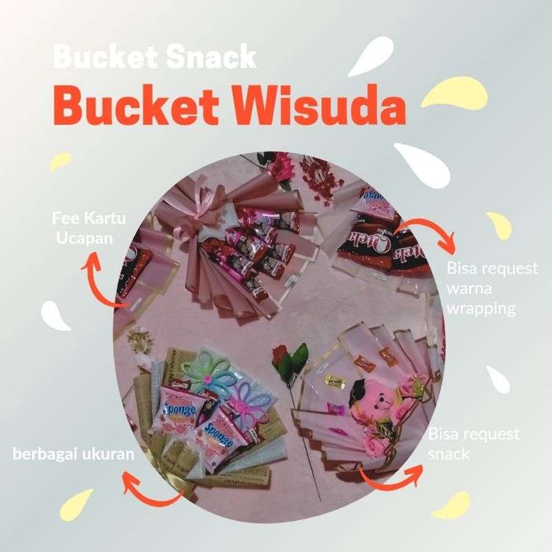 Jual Bucket/Bucket Snack/Bucket Snack Wisuda | Shopee Indonesia