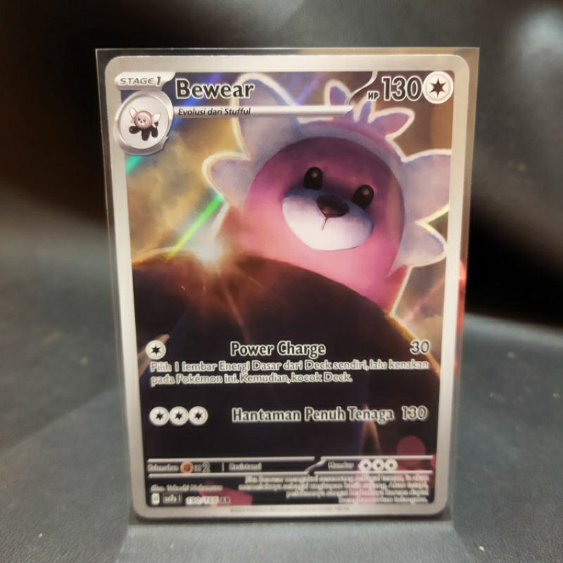 Jual Pokemon TCG Indonesia Bewear sv7s 190/166 AR original | Shopee ...