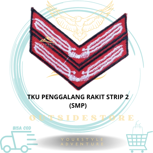 Jual TKU Penggalang rakit tanda kecakapan pramuka manggar dua | Shopee ...