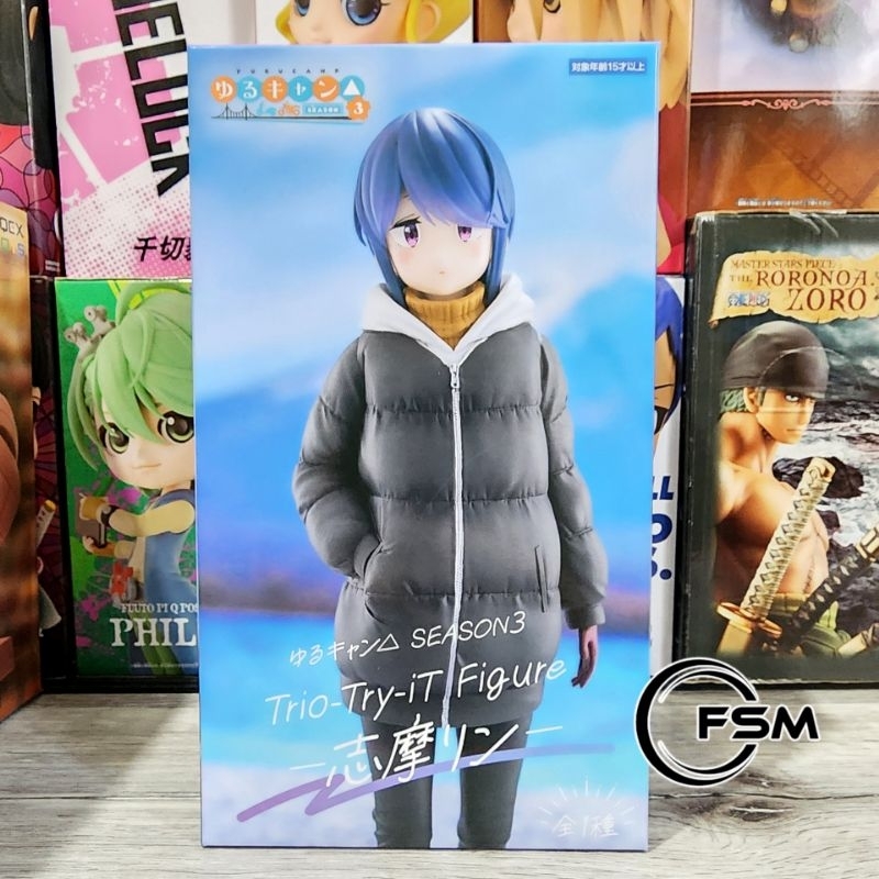 Jual Furyu Trio Try It Figure Yuru Camp Rin Shima | Shopee Indonesia