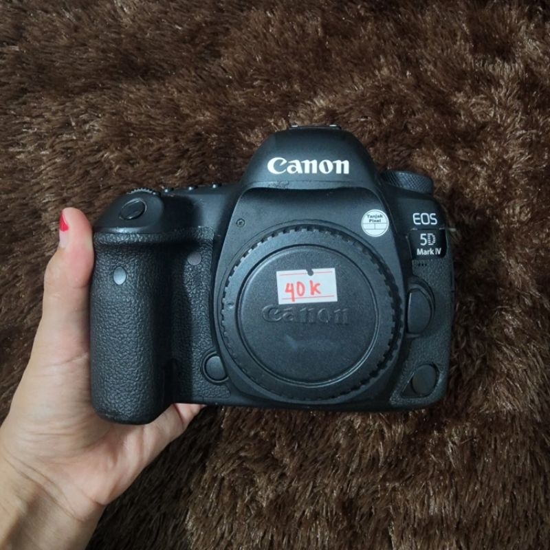 Jual Canon eos 5D Mark IV Sc 40k Fullsetbox | Shopee Indonesia