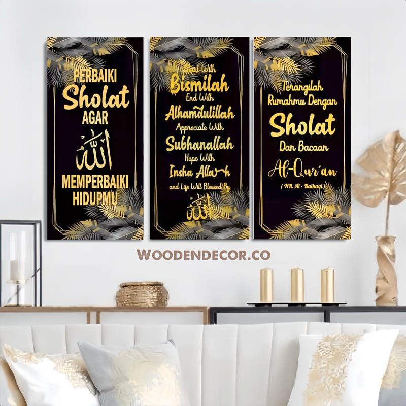 Jual Hiasan dinding islami hiasan rumah hiasan dinding murah poster ...