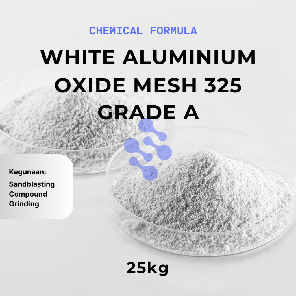 Jual WHITE ALUMUNIUM OXIDE MESH 325 GRADE A 25kg, Aluminium oksida putih | Shopee Indonesia