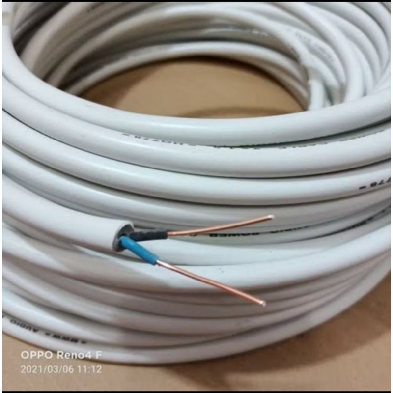 Jual Kabel Listrik NYM 2 x 1.5 mm Kawat Tembaga Murni Per Meter | Shopee Indonesia