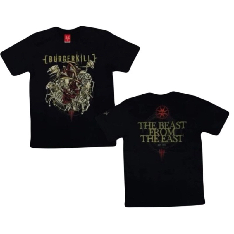 Jual Kaos Burgerkill - The Beast From The East Original Merchandise ...
