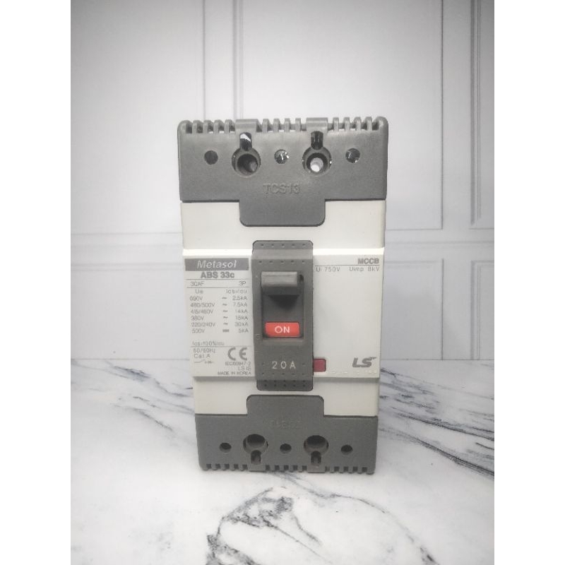 Jual mccb ls ABS 33c 30AF 3p 20a 30a | Shopee Indonesia