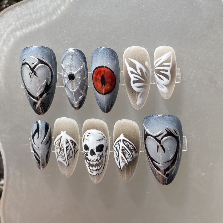 Jual Avenged Sevenfold Series 2 - Press on nails 10 jari hand made awet ...