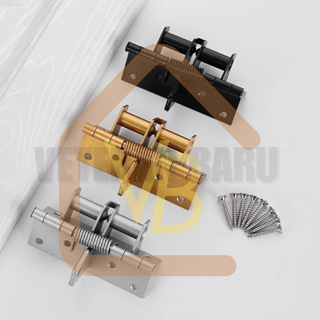 Jual Engsel Tutup Otomatis Spring Door Closer Penutup Pintu Metal ...