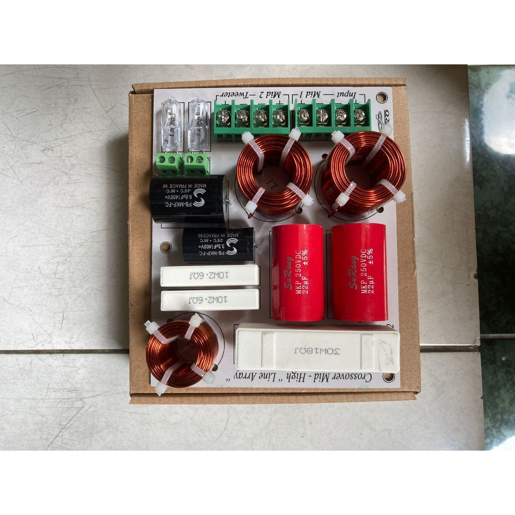 Jual Cross Crossover Pasif CF Pro CF-12 CF12 Double Mid + High Double ...
