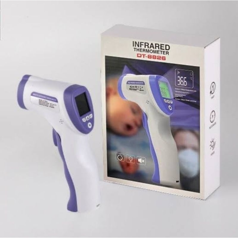 Jual Thermogun / Thermometer Infrared DT-8826 | Shopee Indonesia