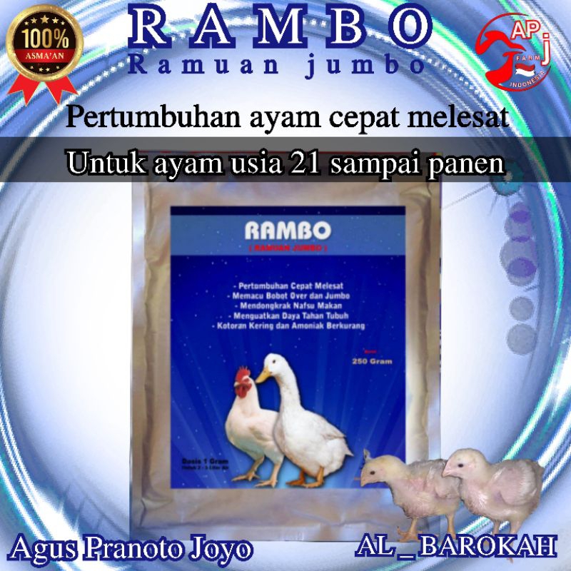 Jual vitamin ayam ,vitamin RAMBO,#vitamin rambo-vitamin ayam-broiler ...