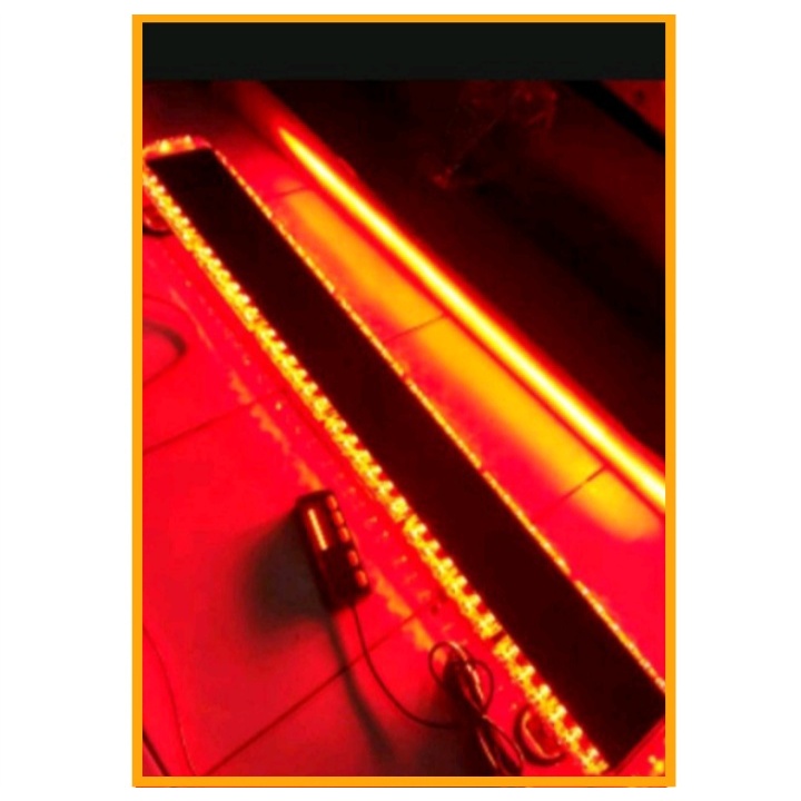 Jual lampu LED rotator rooftop 78 led type 319-6 panjang 95 cm warna ...