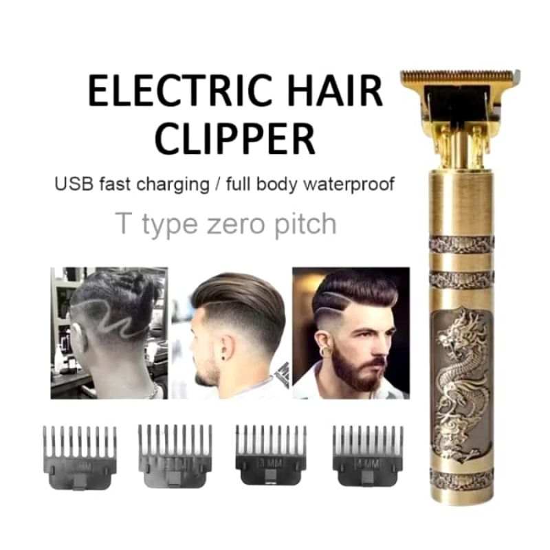 Jual Alat Cukur Rambut Elektrik Cukuran Electric Mesin Pencukur Profesional Hair Clipper Vintage ...