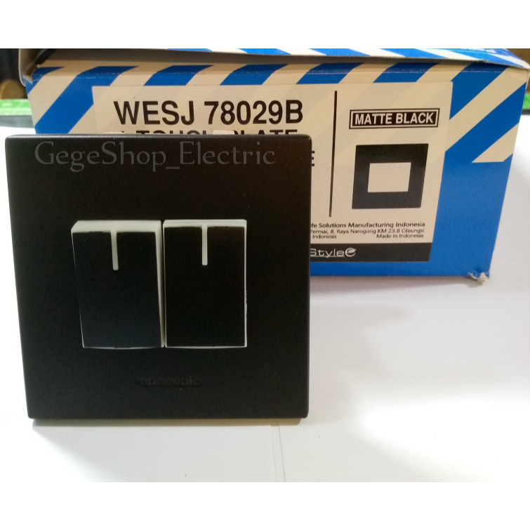 Jual Panasonic Saklar Seri / Saklar Double / Saklar Listrik Lampu ...