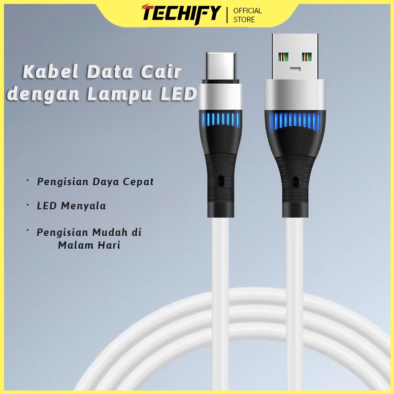 Jual Kabel data ponsel Pengisi daya super Kabel data pengisian daya ...