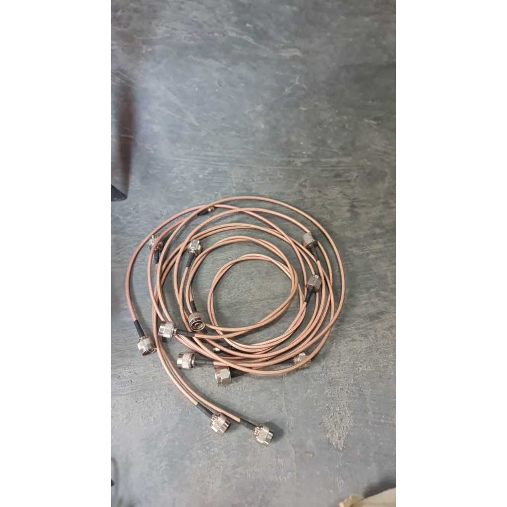 Jual KABEL COAXIAL TEFLON 50 OHM ASLI KAKU SE UKURAN RG58 KABEL JUMPER ...