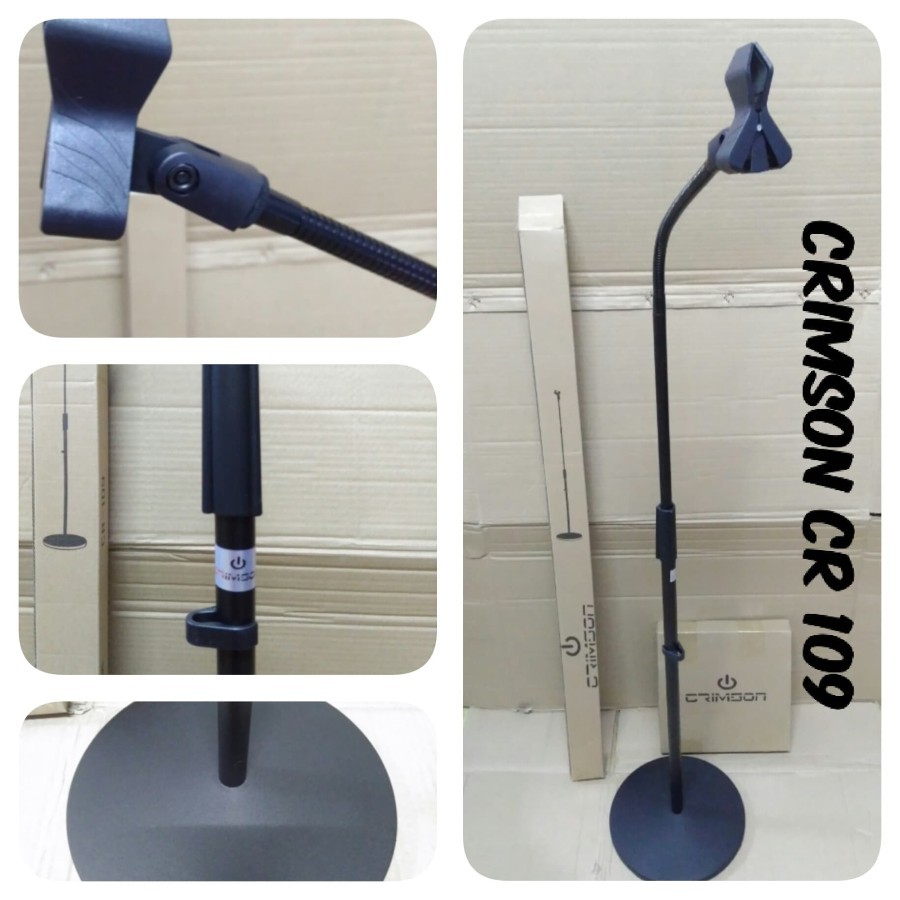 Jual STAND MIC LANTAI CRIMSON CR 109 MICROPHONE STANDING ORIGINAL ...