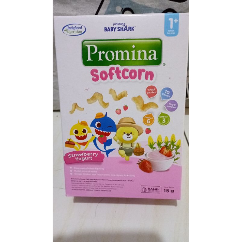 Jual Promina Softcorn Strawberry Yoghurt 15g | Shopee Indonesia