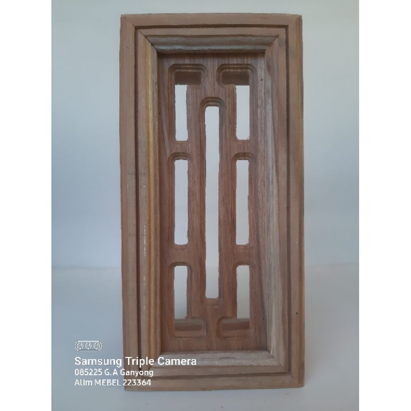 Jual Loster / Roster kayu ventilasi boven angin-angin rumah kayu jati ...