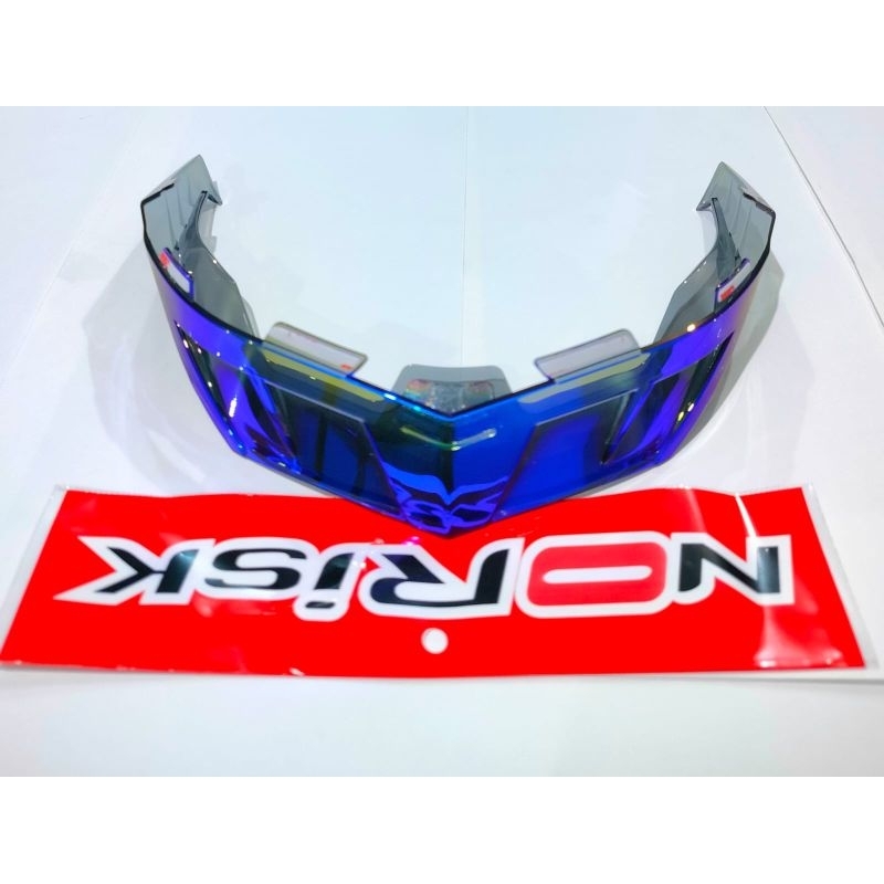 Jual spoiler helm kyt tt course TTC / variasi belakang helm ttc TT ...