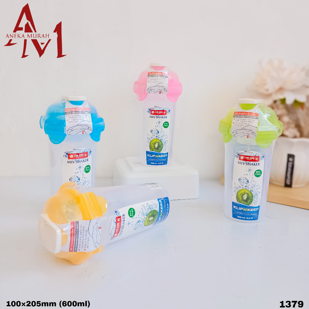 Jual BOTOL KOCOK MINUMAN LION STAR KP - 46 KLIP TO KEEP MIX SHAKER 4102 ...