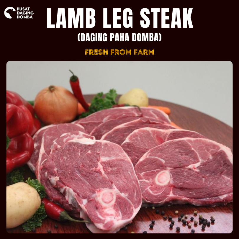 Jual Daging Domba - Lamb Leg Steak 500 gr | Shopee Indonesia