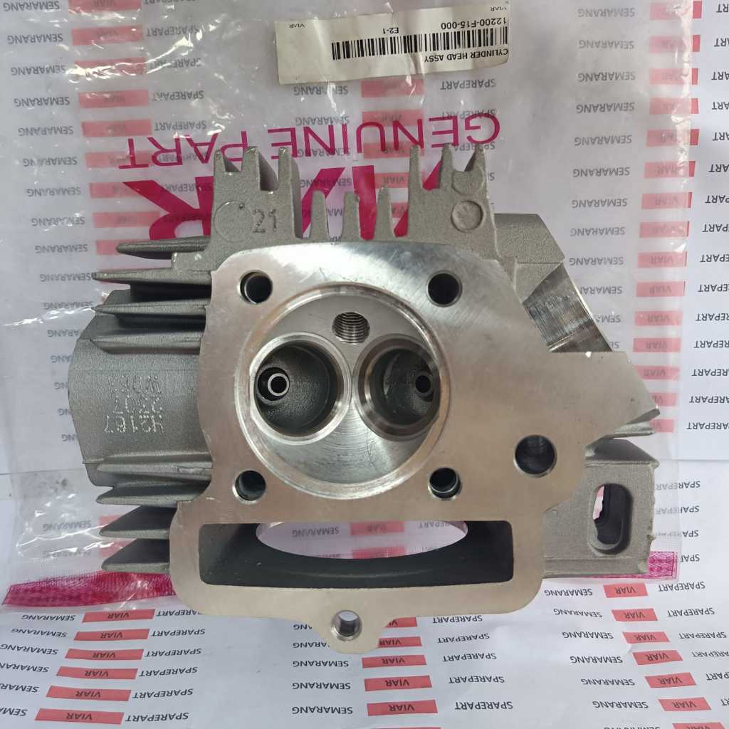 Jual Silinder Head Viar Cross X 150 SF / Silinder Kop viar Trail 150 ...