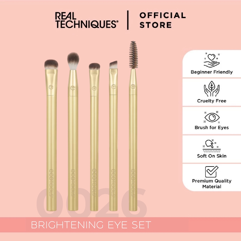 Jual Eco Tools 20002600 Brightening Eye Set | Shopee Indonesia
