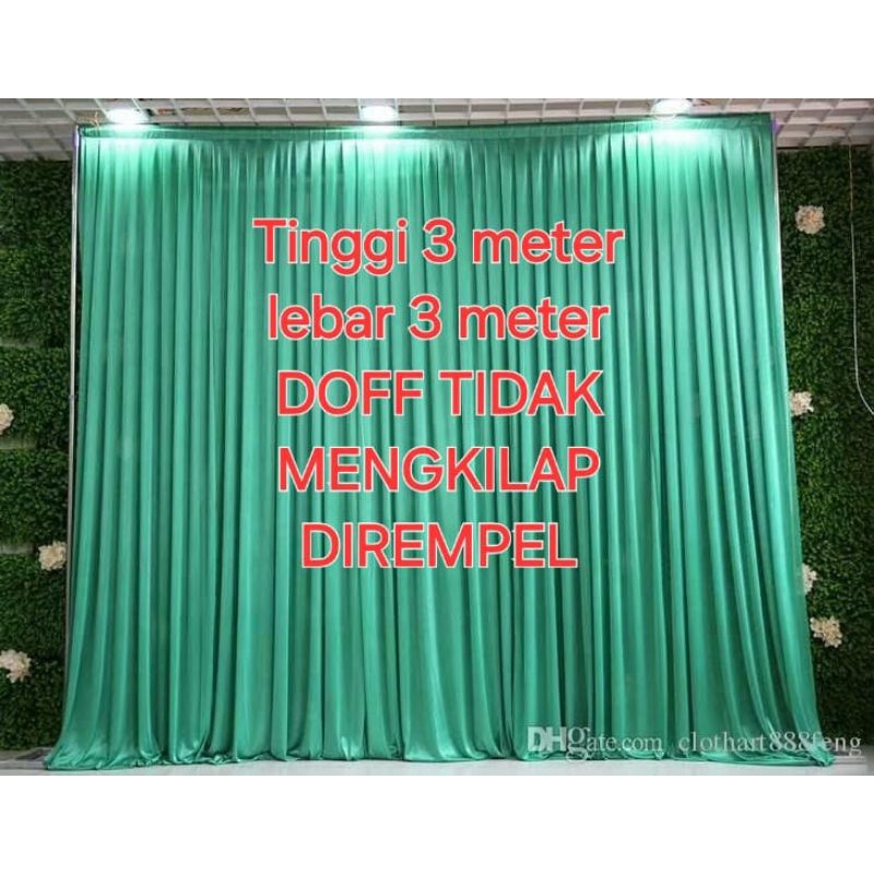 Jual Backdrop Photoshoot Doff tidak mengkilap / tinggi 3 meter lebar 3 ...