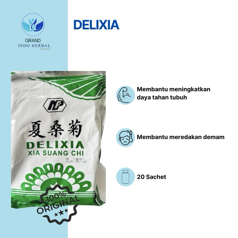 Jual Delixia 20 SACHET Xia Suang Chi Chong Ji panas dalam XIA SANG JI ...