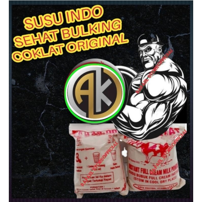 Jual SUSU INDO SEHAT BULKING COKLAT 1000GRAM,,,THE BEST SELLER TERLARIS ...