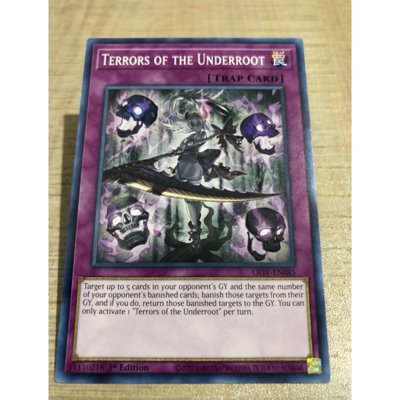Jual kartu yugioh original terrors of the underroot | Shopee Indonesia