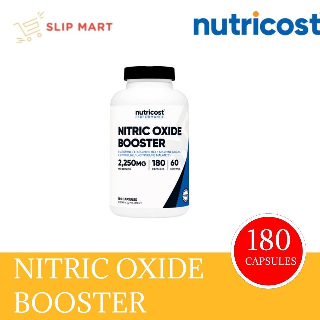 Jual Nutricost Nitric Oxide Booster Supplement | Shopee Indonesia