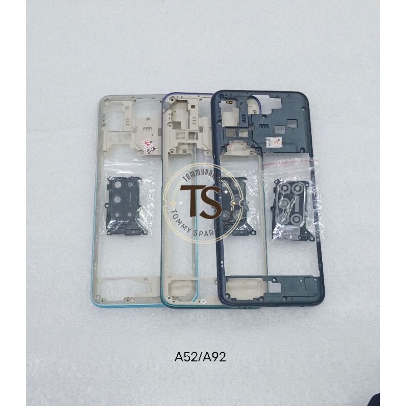 Jual BEZZEL BEZEL BAZEL TULANG MESIN TENGAH OPPO A52 A92 2020 ORIGINAL ...