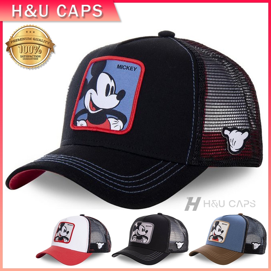Jual Topi baseball Disney topi trucker Fashion caps hat Jaring Bisbol ...