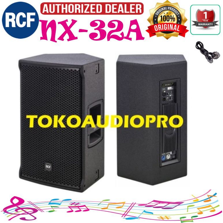 Jual Speaker RCF NX32A 12-Inch Speaker Aktif Original RCF NX-32A ...