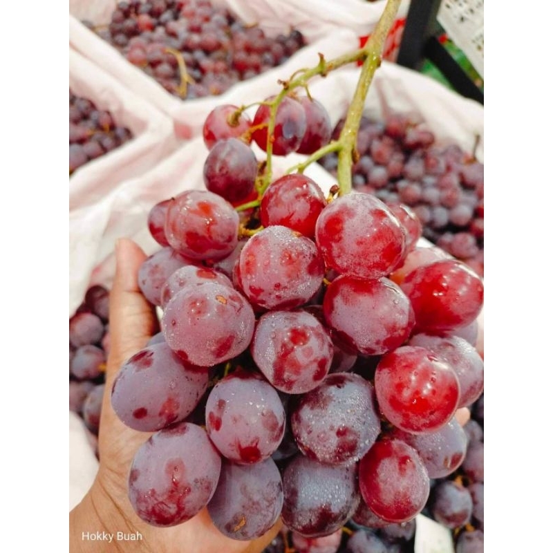Jual Buah Anggur merah China 1kg Pack kardus | Shopee Indonesia