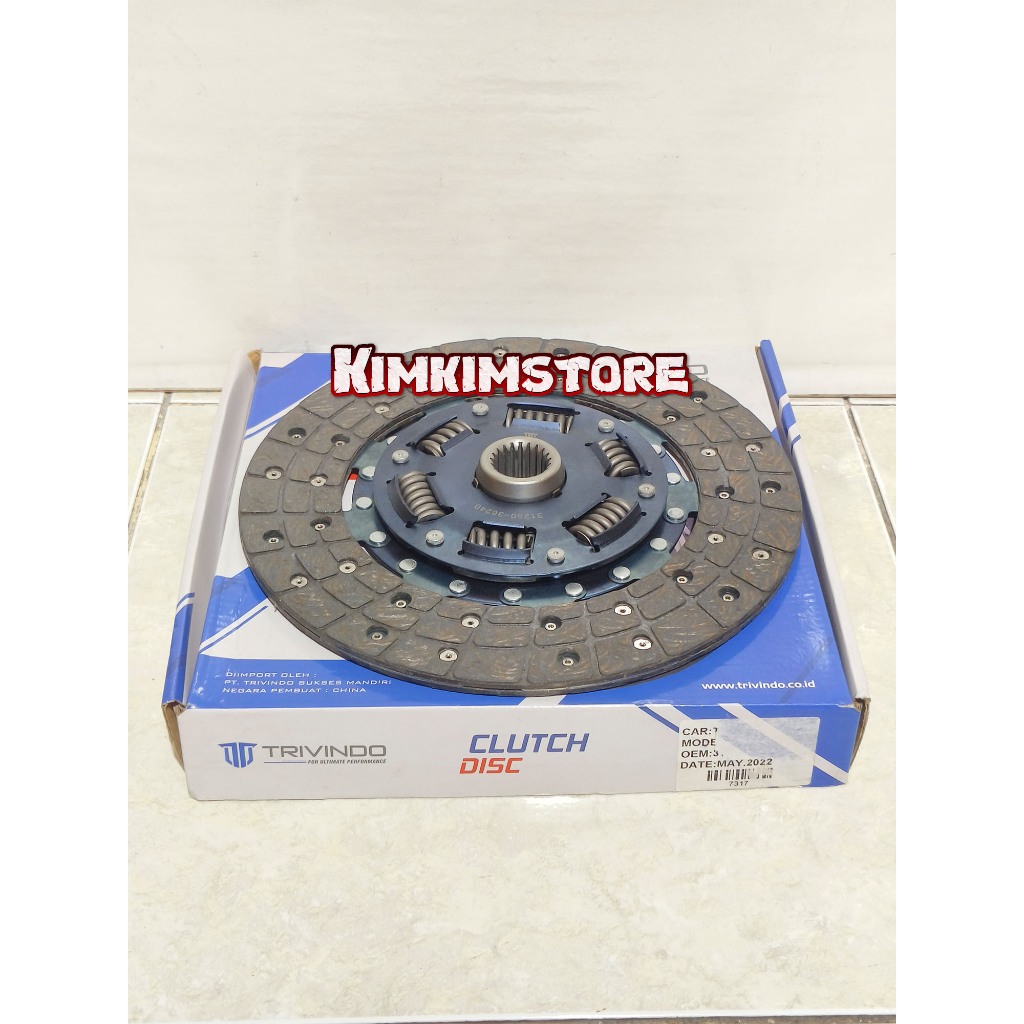 Jual Plat Kopling Kampas Clutch Disc Toyota Dyna Rino Saurus PS115 14B PS 115 14 B | Shopee ...