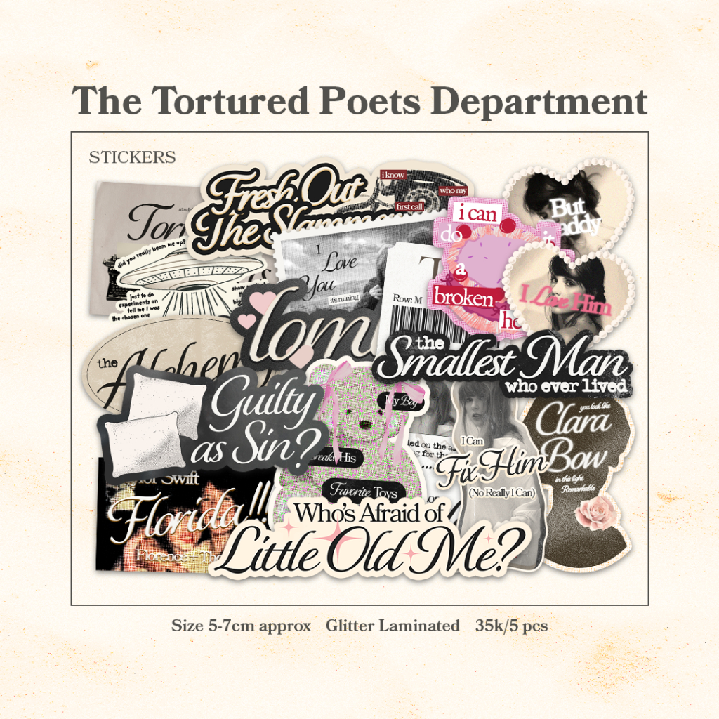 Jual [MIN Buy 3pcs] The Tortured Poets Department - TTPD Taylor Swift ...